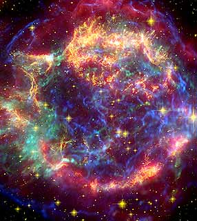 Astrônomos reconstituem história de supernova